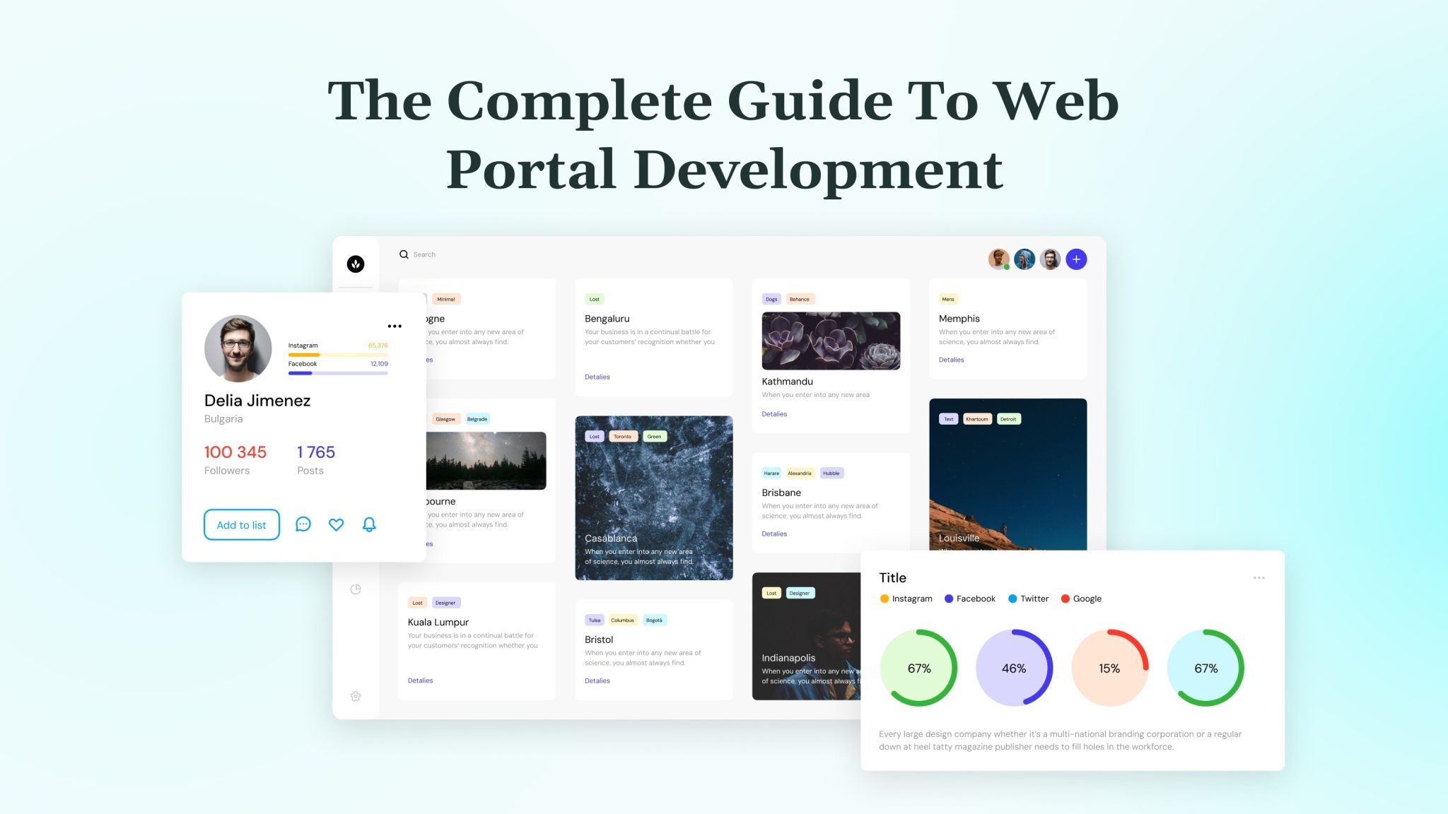 The Complete Guide To Web Portal Development In 2025